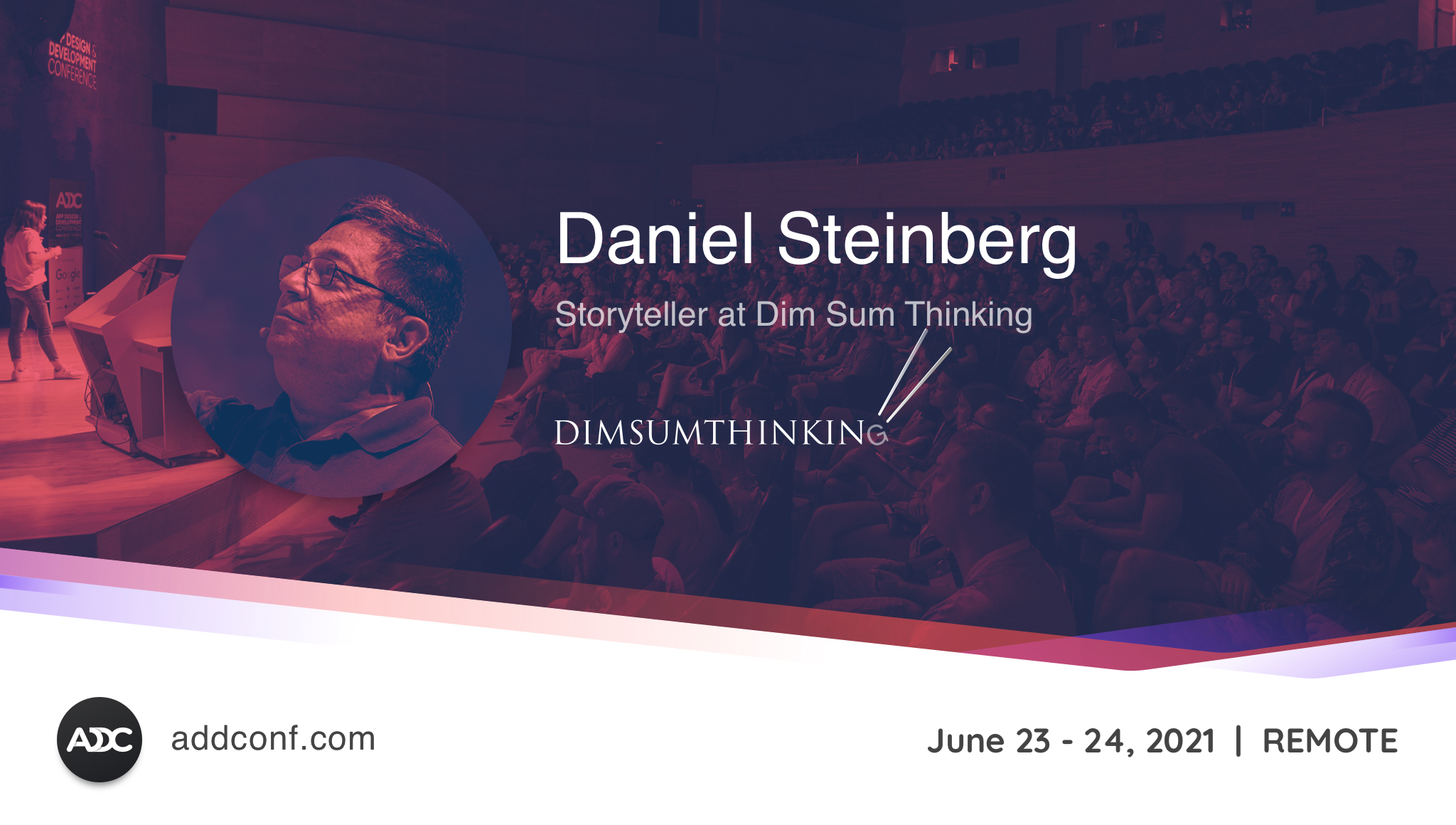 Daniel Steinberg · ADDC 2021